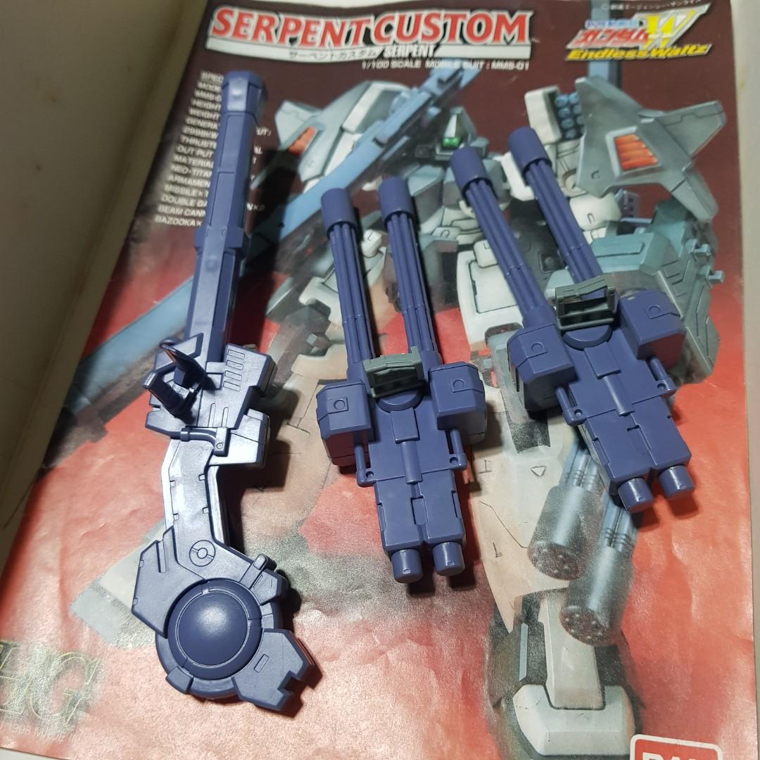 Bandai HG 1/100 Serpent Custom Gundam Wing Endless Waltz, Hobbies ...