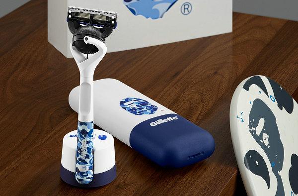 Bape x Gillette Limited Edition Razor, Beauty & Personal Care, Men's ...