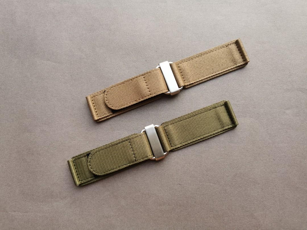 Bell & Ross 24mm Velcro Polyamide Nato Watch Strap., Men's Fashion ...