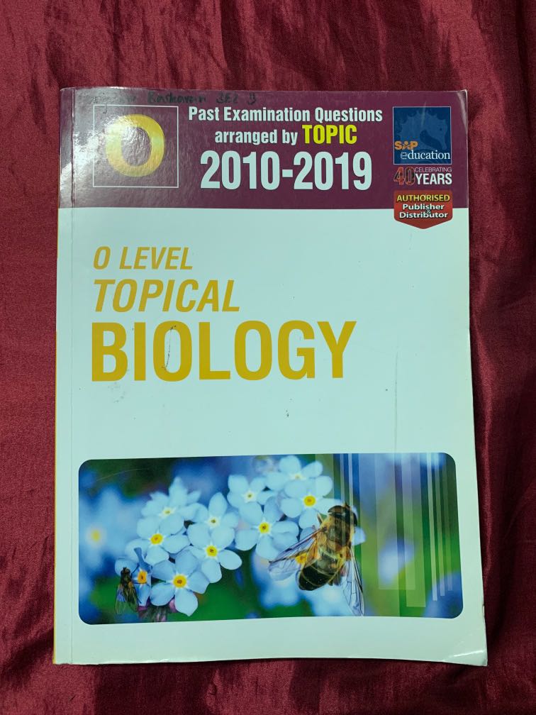 Bio Tys o level (topical), Hobbies & Toys, Books & Magazines, Textbooks ...