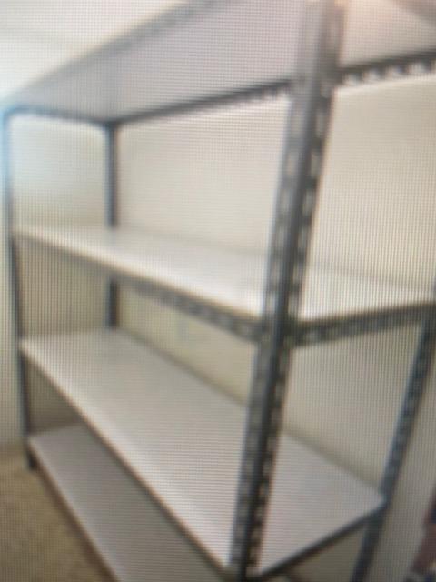 Bolt and Nut Rectangle Rack/Storeroom Rack/Metal Wood Rack, Furniture ...