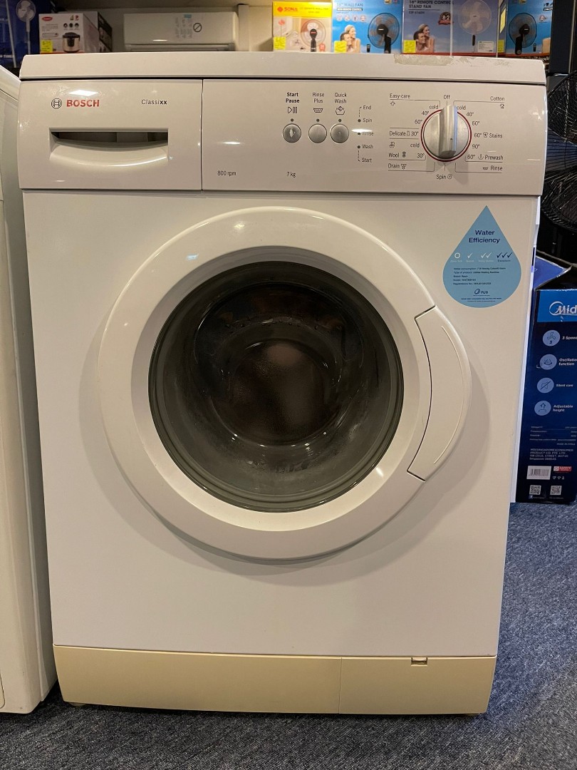 Bosch WAE16061SG 7KG Automatic Washer Front Load, TV & Home Appliances ...