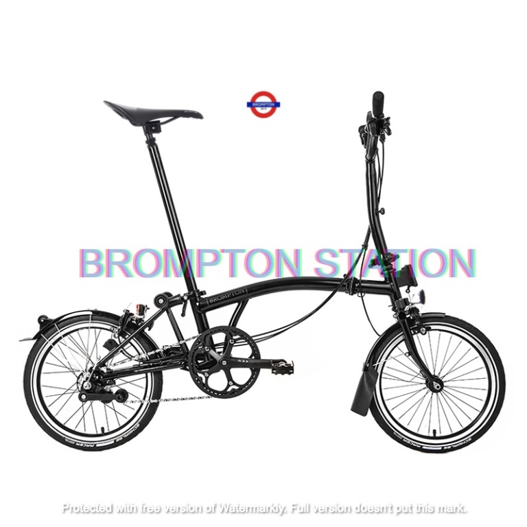 Brompton M2L Gloss Black (Black Edition) (M Bar 2 Speed BNIB Foldable ...