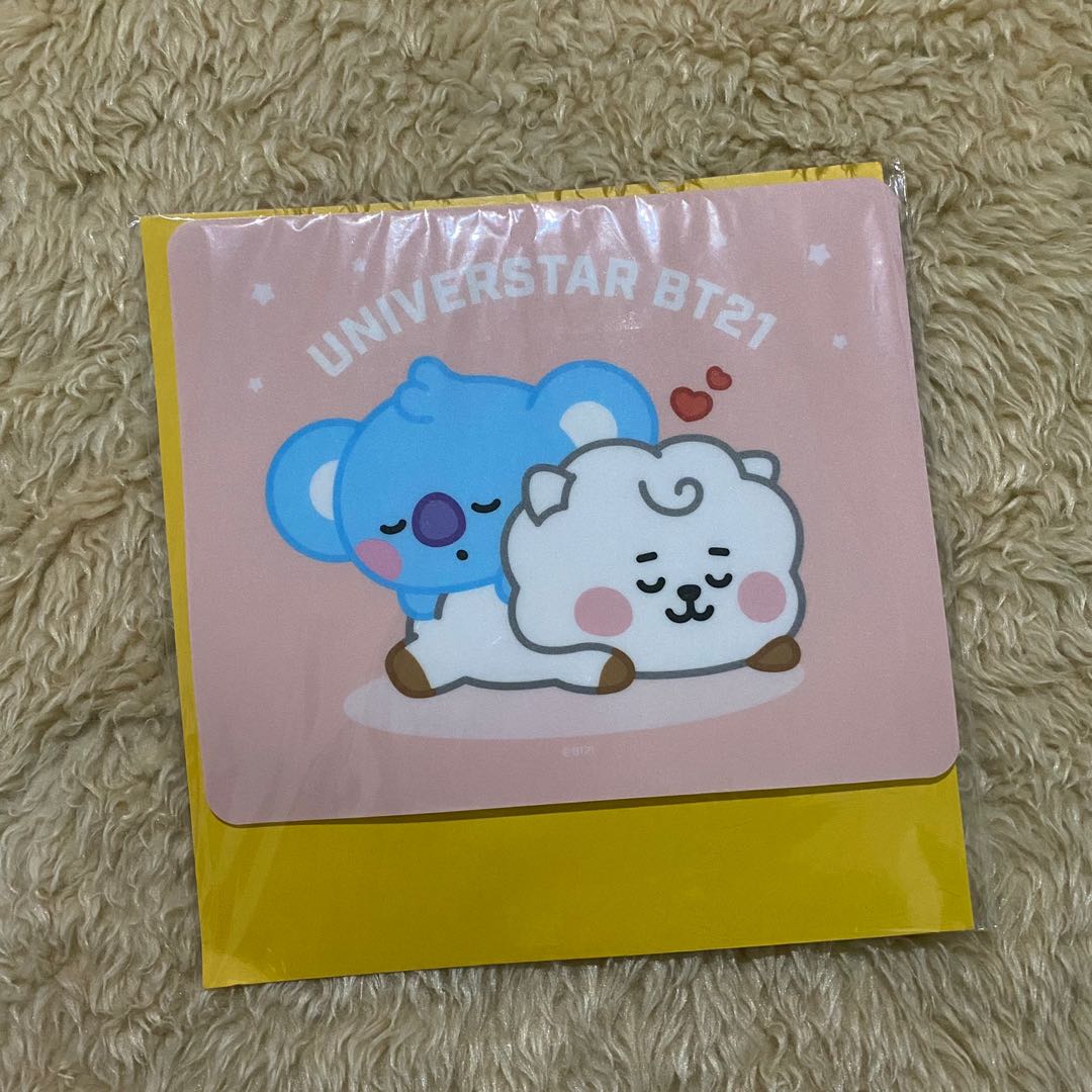 BT21 Mouse Pad (RJ KOYA), Hobbies & Toys, Memorabilia & Collectibles, K ...