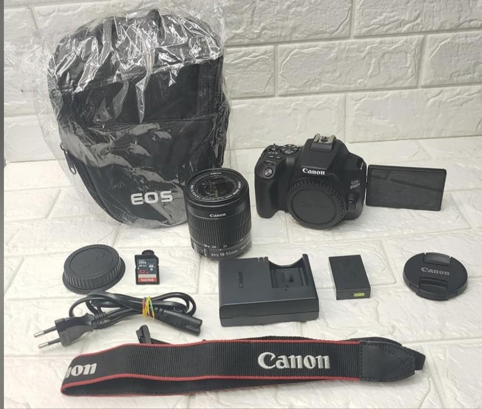 Canon 200D Mark II 4K HD Dslr Camera, Photography, Cameras on Carousell