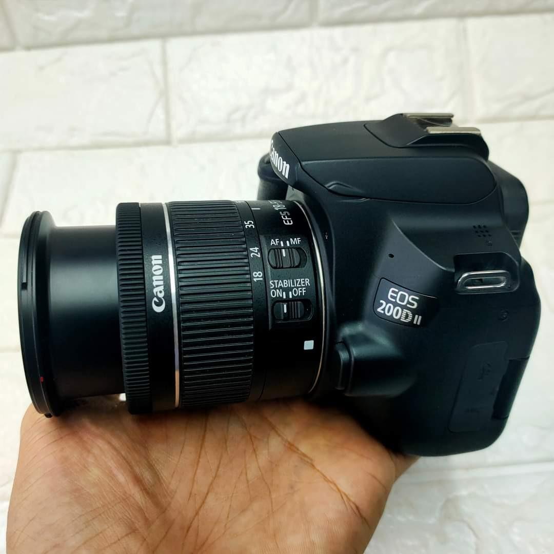 Canon 200D Mark II 4K HD Dslr Camera, Photography, Cameras on Carousell