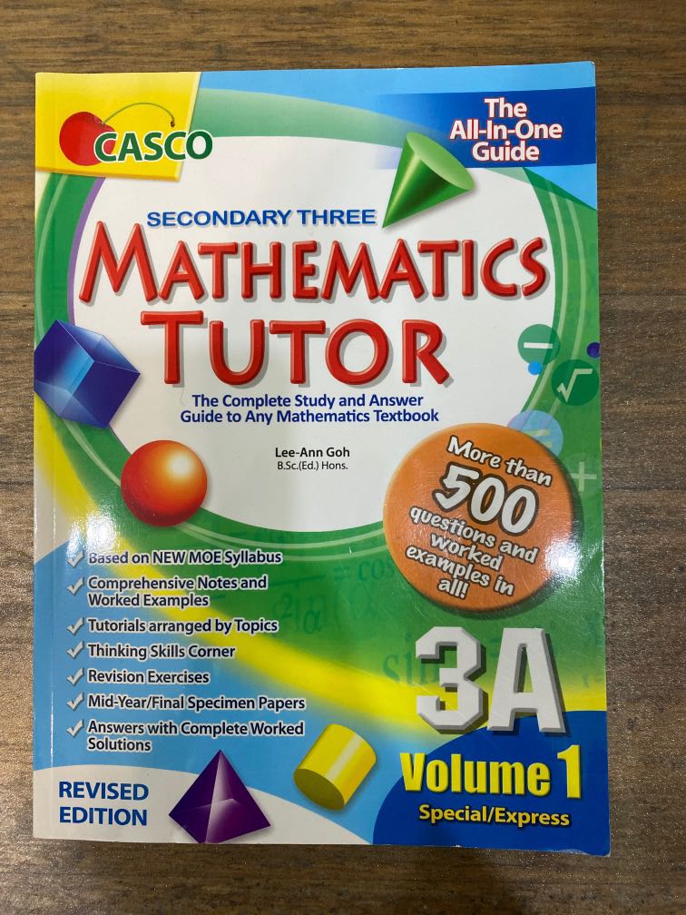 CASCO MATH 3A Volume 1, Hobbies & Toys, Books & Magazines, Assessment ...