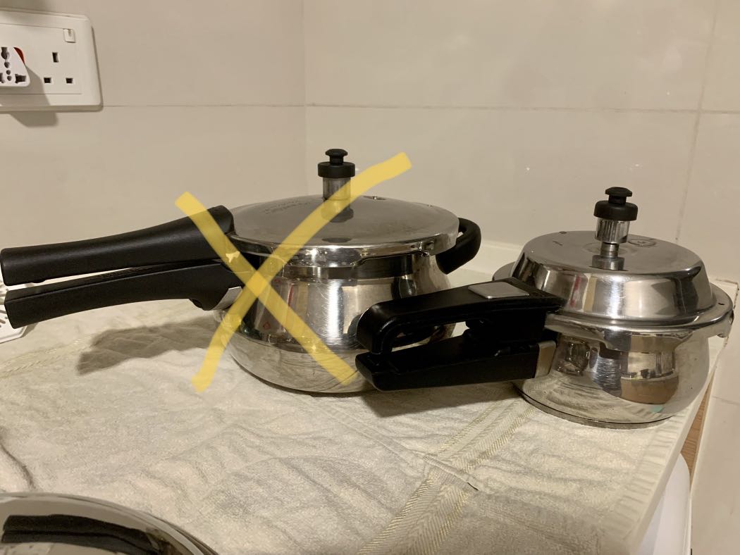 Cooker Indian style (Brand - Garuda), TV & Home Appliances, Kitchen ...