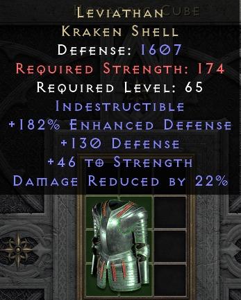 Diablo 2 Resurrected Leviathan (Armor), Video Gaming, Gaming ...