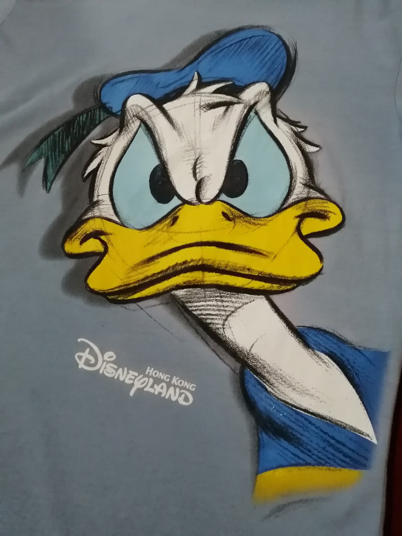 Donald Duck Wrap Around Tee, Men's Fashion, Tops & Sets, Tshirts & Polo ...