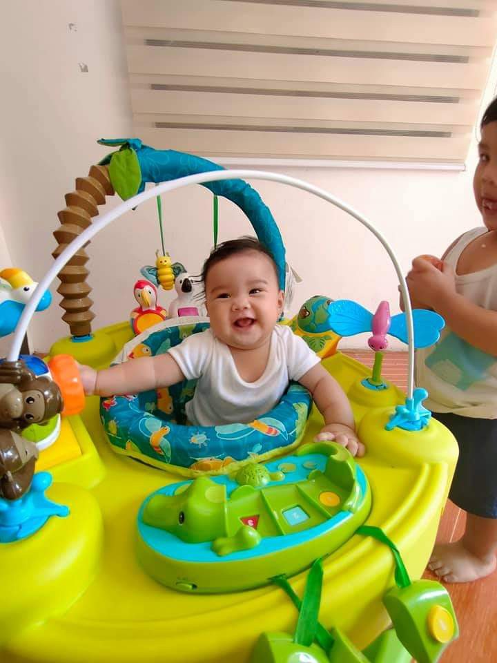 Evenflo Exersaucer - Life in the Amazon triple fun Exersaucer, Babies ...