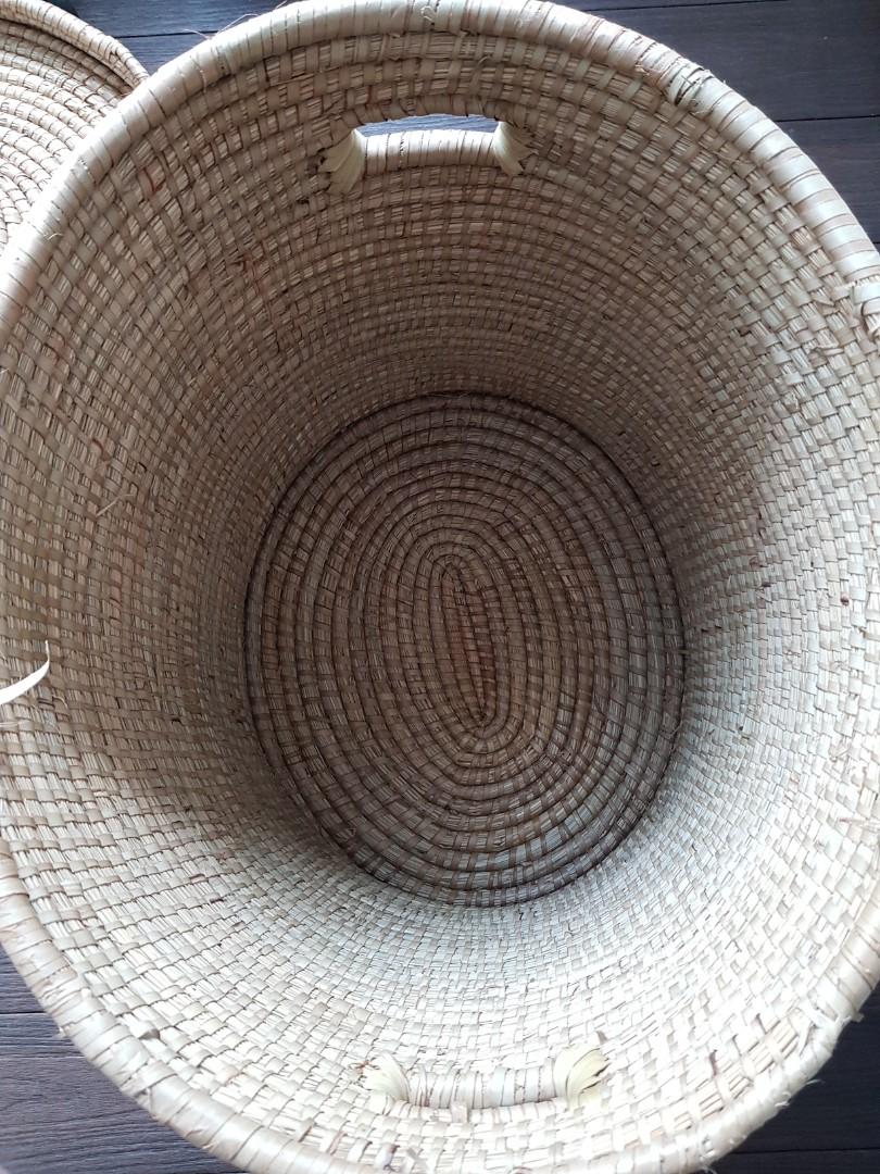 Extra large rattan basket, Furniture & Home Living, Home Improvement ...