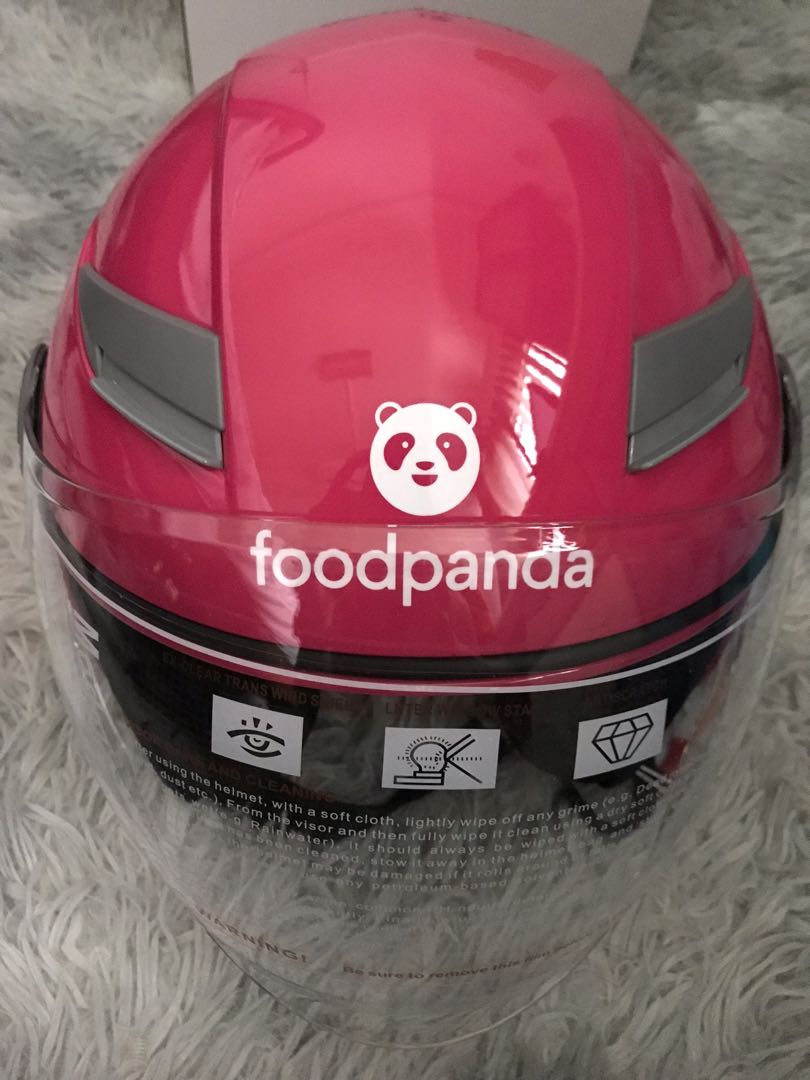 Foodpanda Helmet, Motorcycles, Motorcycle Accessories on Carousell