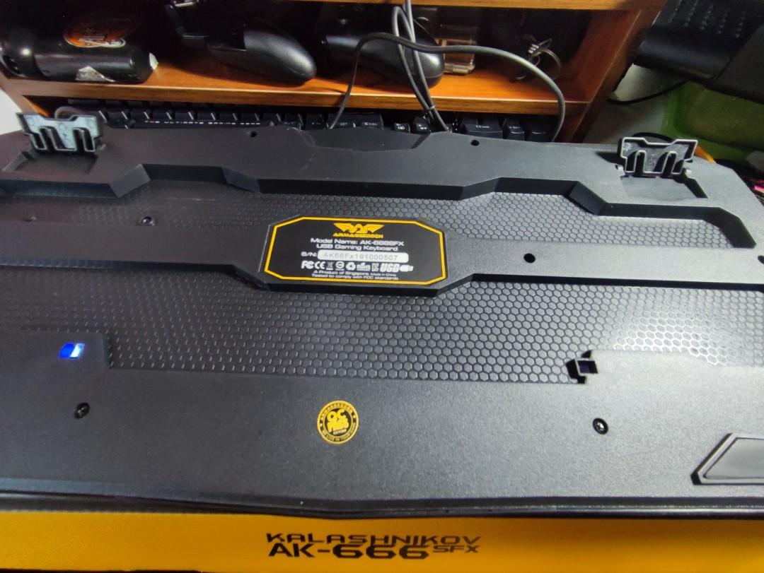 Gaming Keyboard (membrane) Armageddon AK-666 SFX #mustGo, Computers ...