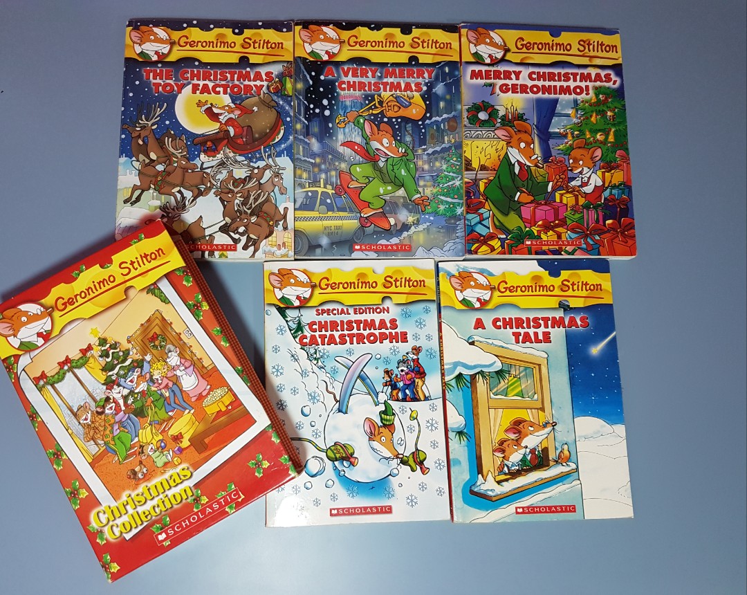 Geronimo Stilton Christmas Special Limited Edition, Hobbies & Toys ...