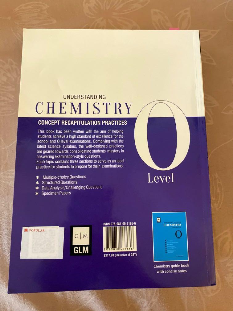 GLM Chemistry Assessment Book, Hobbies & Toys, Books & Magazines ...