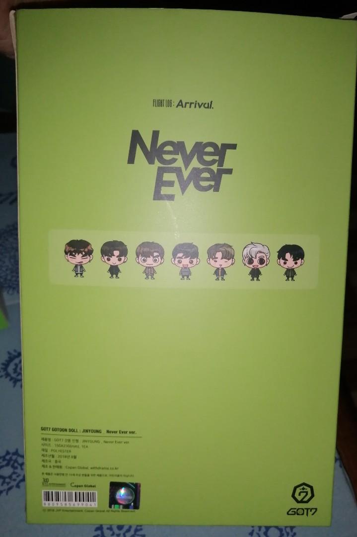 GOT7 Gotoon doll Jinyoung, Hobbies & Toys, Memorabilia & Collectibles ...