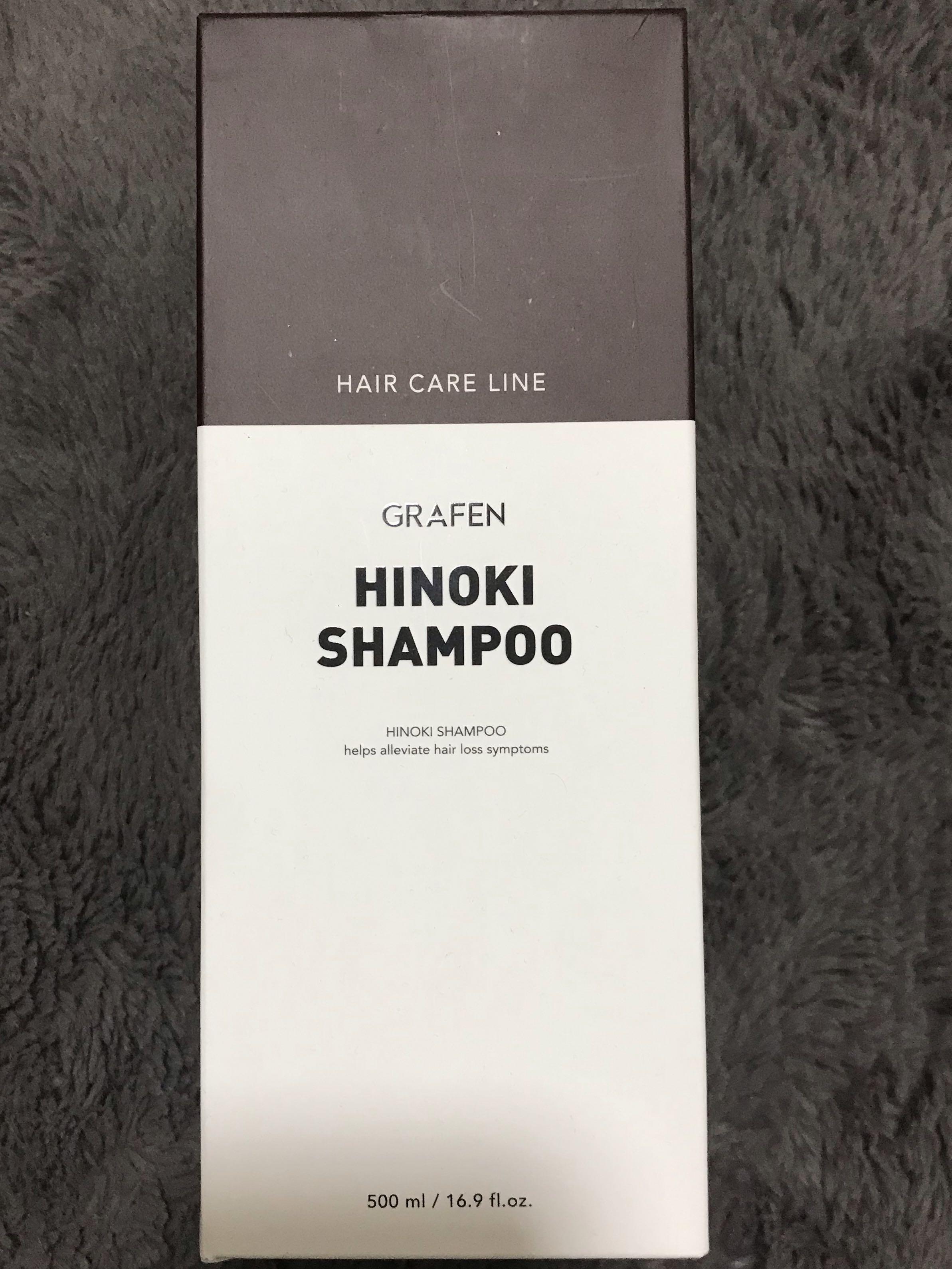 Grafen Hinoki Shampoo, Beauty & Personal Care, Hair on Carousell