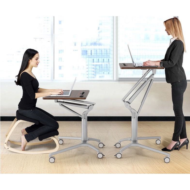 Height Adjustable Desk Smart Ergonomic Standing Table, Furniture & Home ...