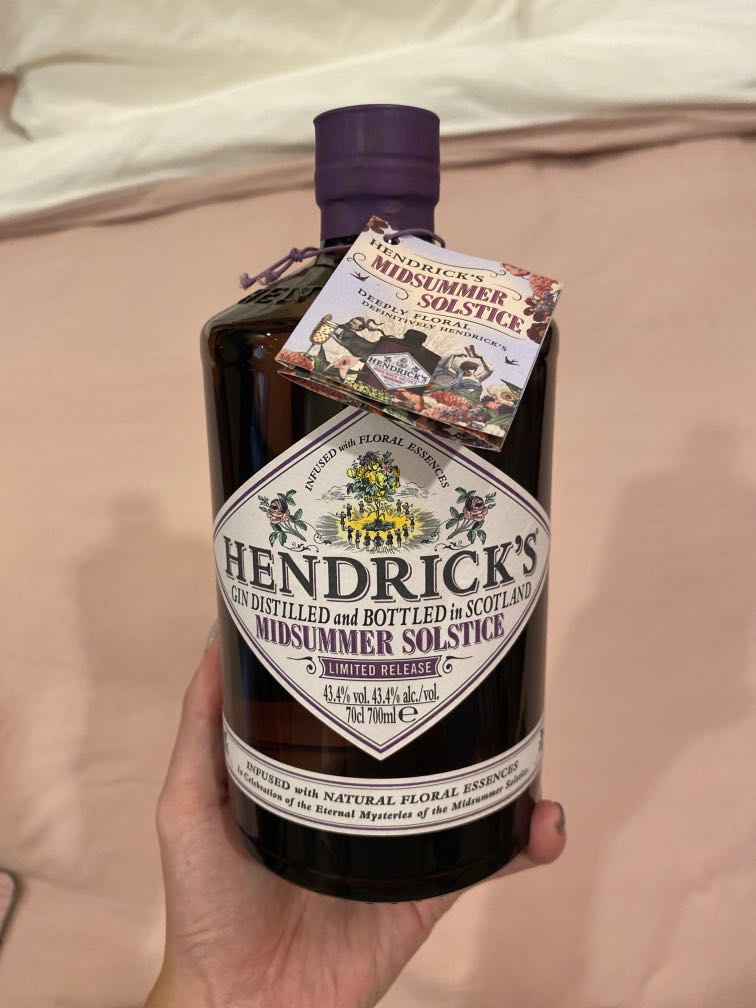 Hendricks Midsummer Solstice, Food & Drinks, Beverages on Carousell