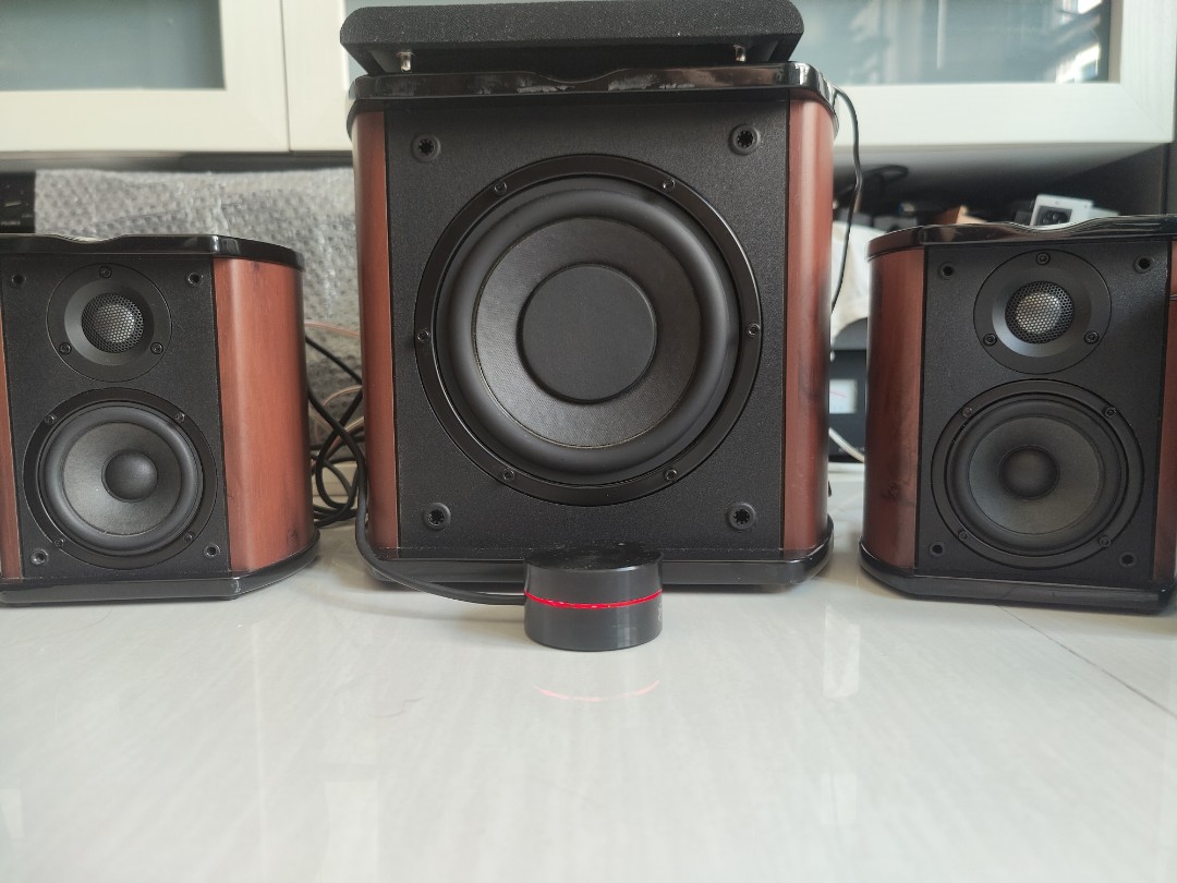 Hivi swans m50w 2.1 speakers, Audio, Soundbars, Speakers & Amplifiers ...