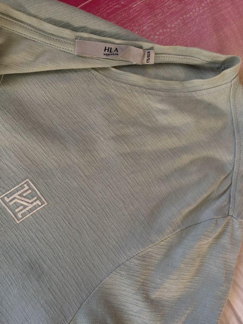 HLA Men Shirt, Men's Fashion, Tops & Sets, Tshirts & Polo Shirts on ...