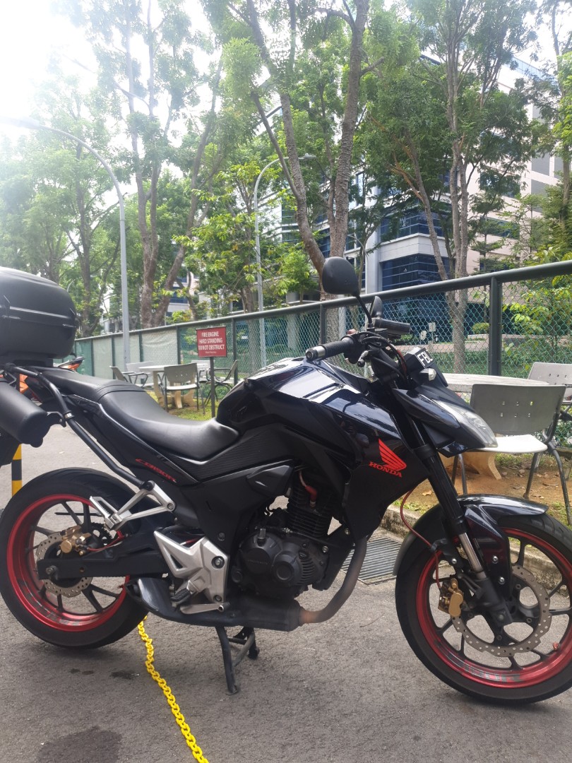 Honda CBF 190 WH . Lady owner coe mar 2027 low mileage, Motorcycles ...