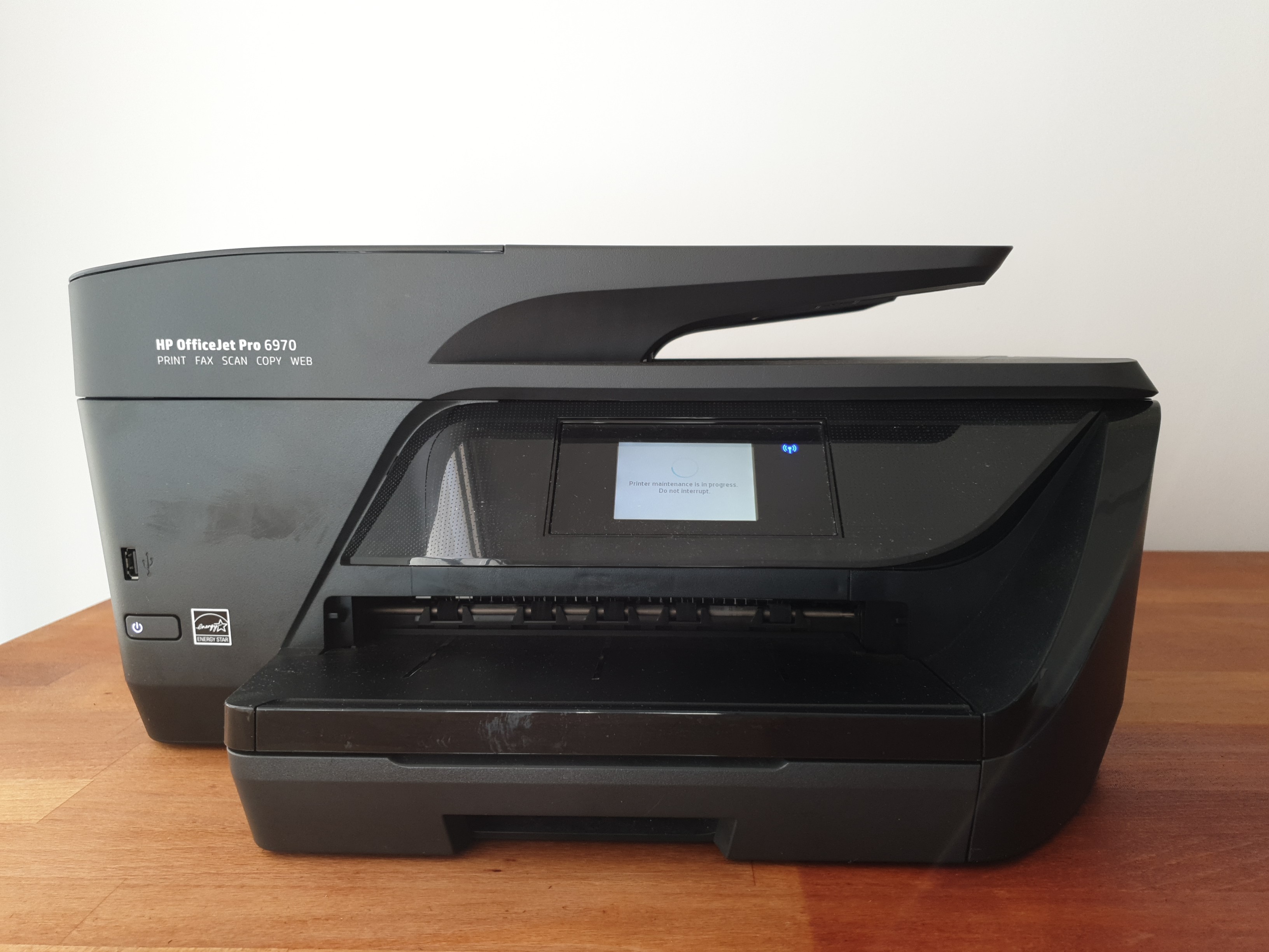 HP Printer Scanner (HP OfficeJet Pro 6970) with printer ink, Computers ...