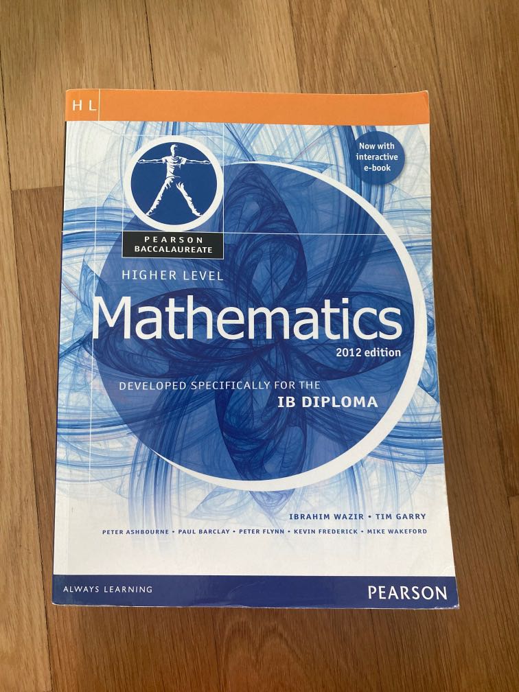 IB Higher Level Mathematics Pearson Textbook, Hobbies & Toys, Books ...