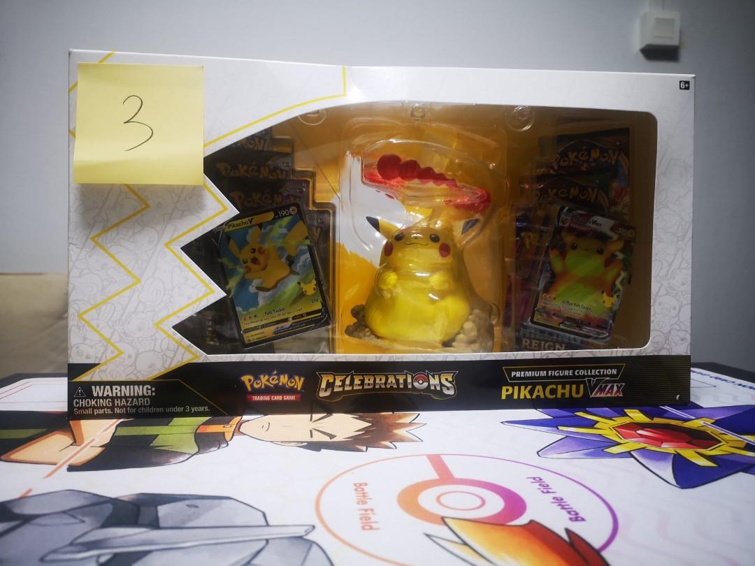 [In stock] Pokemon Celebrations Pikachu VMAX Figure Premium Collection ...