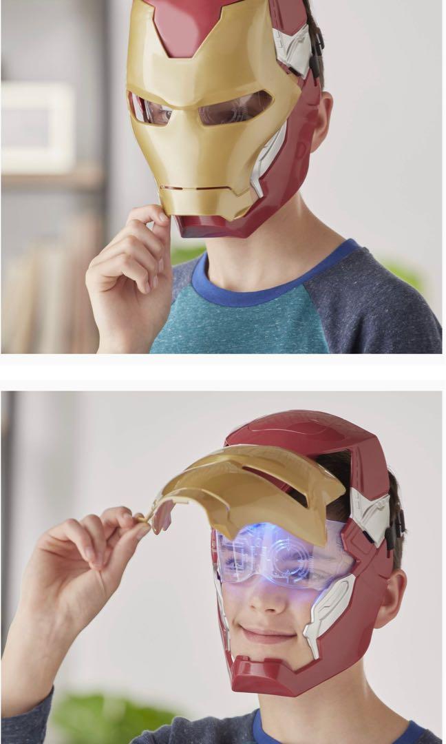 Iron Man And Power Rangers Mask Light Up Hobbies And Toys Toys And Games On Carousell