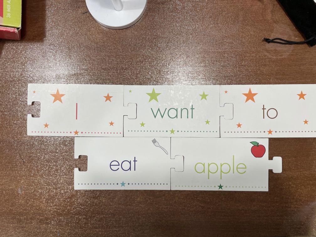 K1 K2 Sight Words Cards Learning English, Hobbies & Toys, Stationery ...