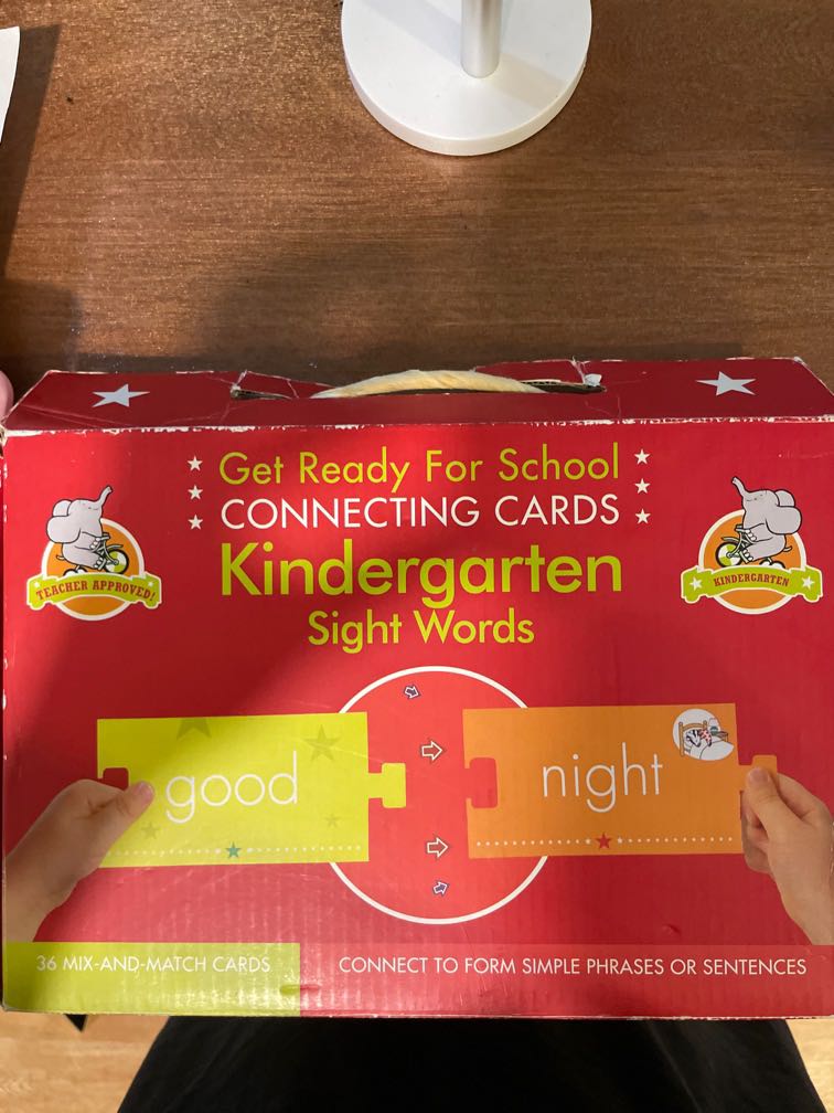 K1 K2 Sight Words Cards Learning English, Hobbies & Toys, Stationery ...