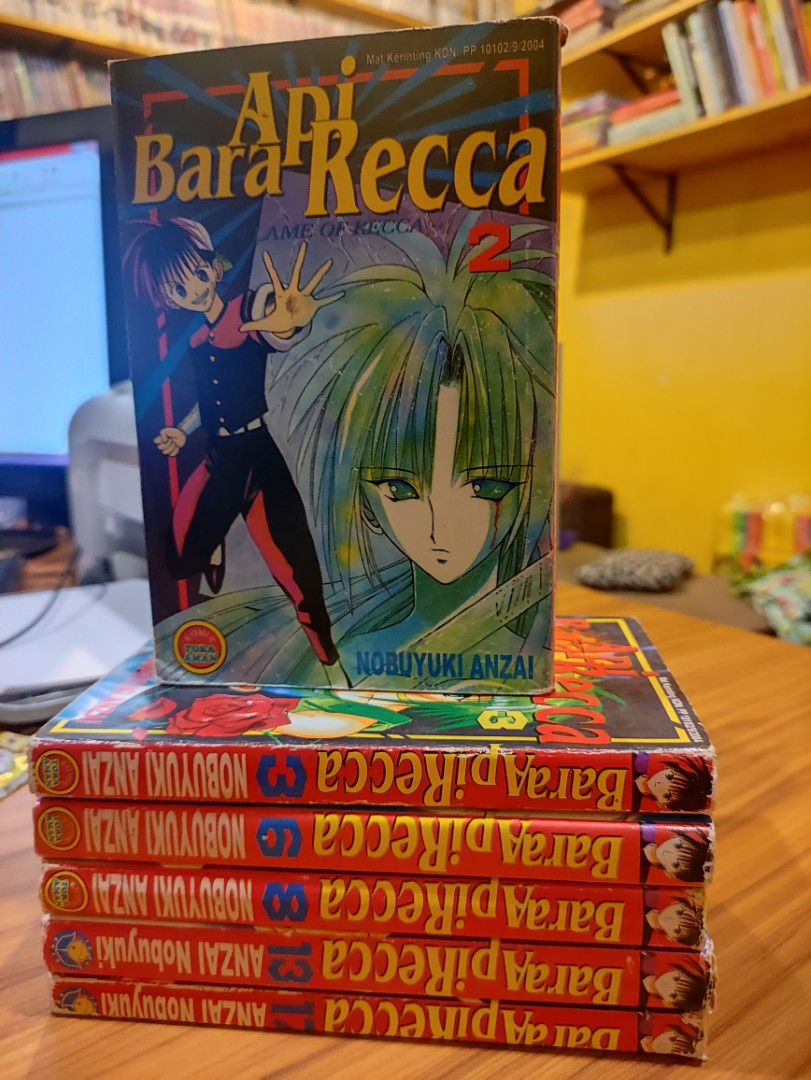Komik Bara Api Recca, Hobbies & Toys, Books & Magazines, Comics & Manga ...