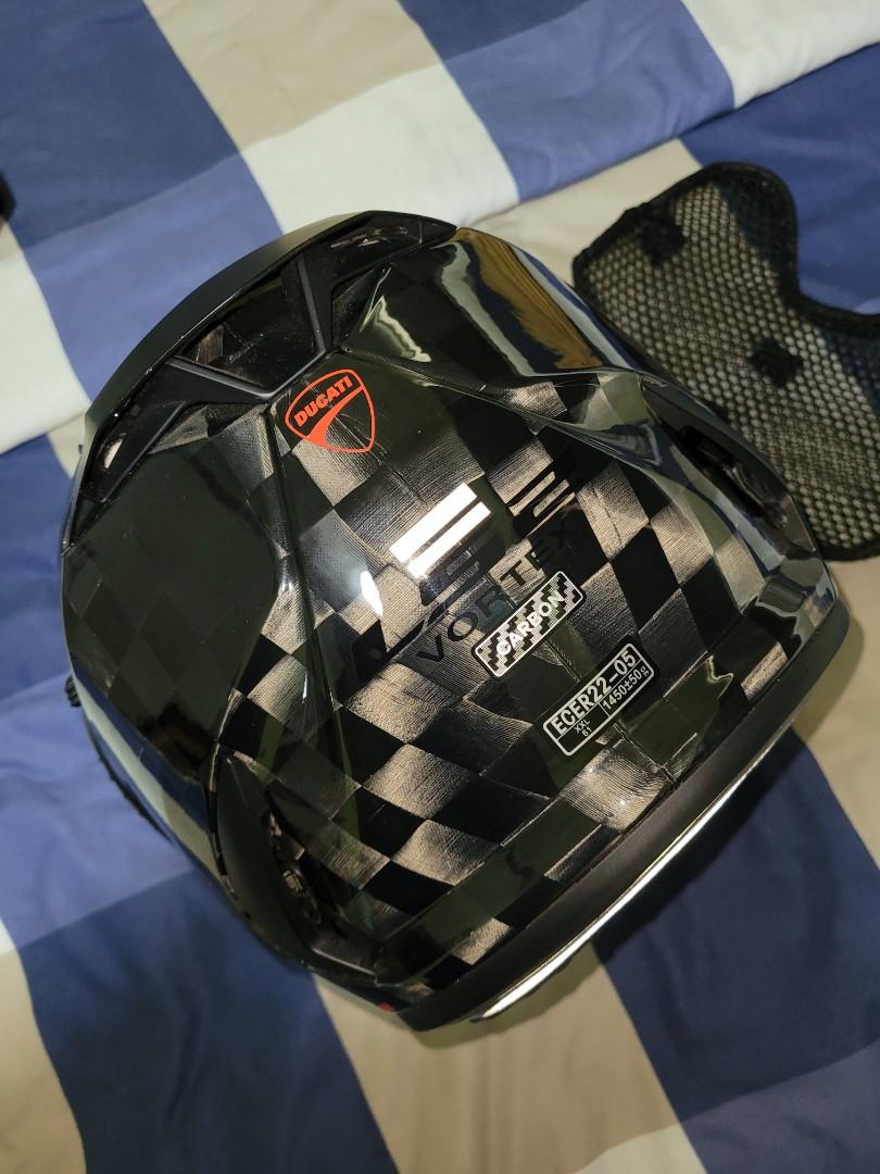 LS2 Vortex Carbon Modular Helmet, Motorcycles, Motorcycle Apparel on ...