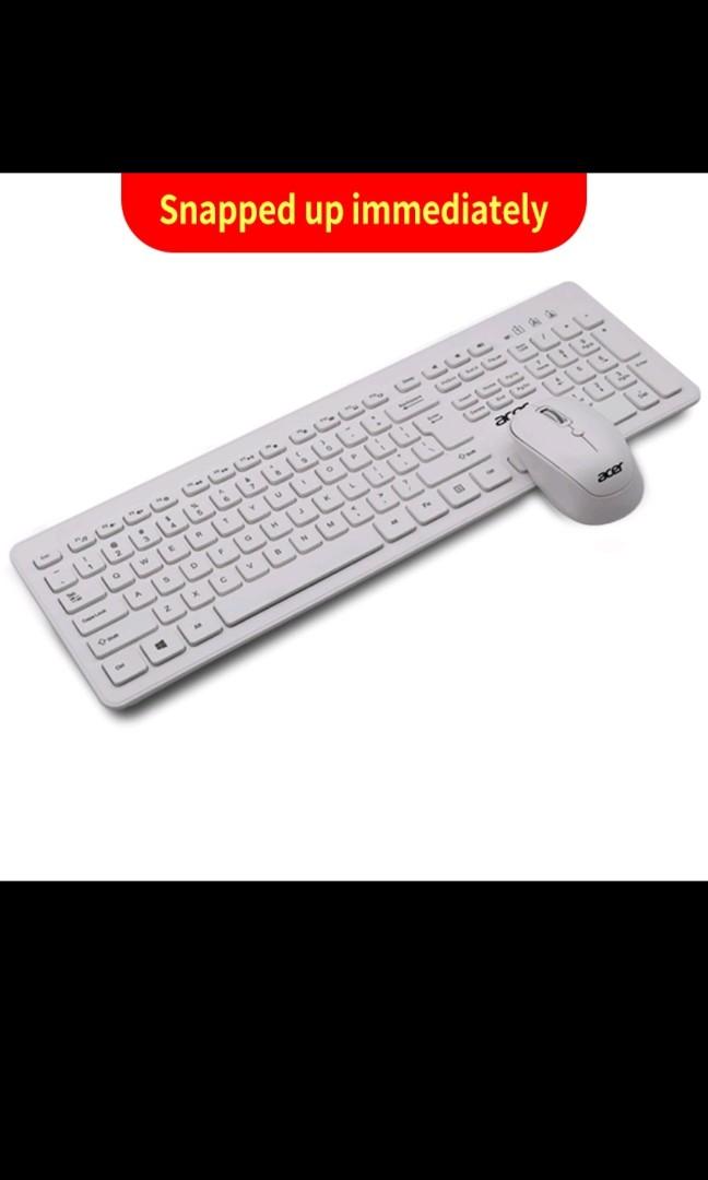 (M3331) Acer Wireless Keyboard and Mouse Set OAK 940, Computers & Tech, Parts & Accessories ...