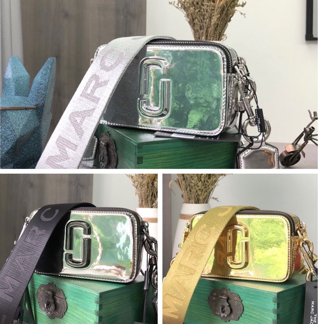 Marc Jacob Mirror Image Snapshot Bag, Women's Fashion, Bags & Wallets ...