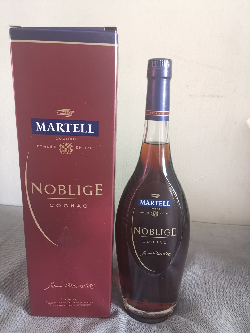 Martell Noblige Cognac 1L, Food & Drinks, Alcoholic Beverages on Carousell