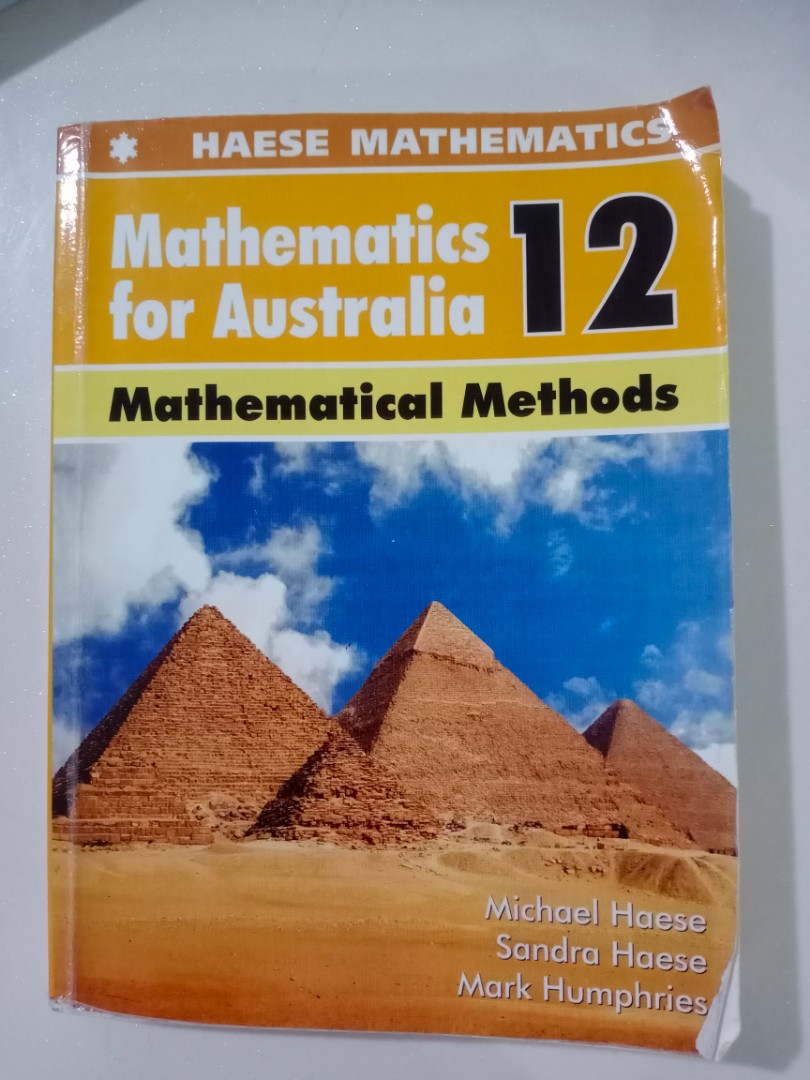 Mathematical methods year 12 SACE, Hobbies & Toys, Books & Magazines ...