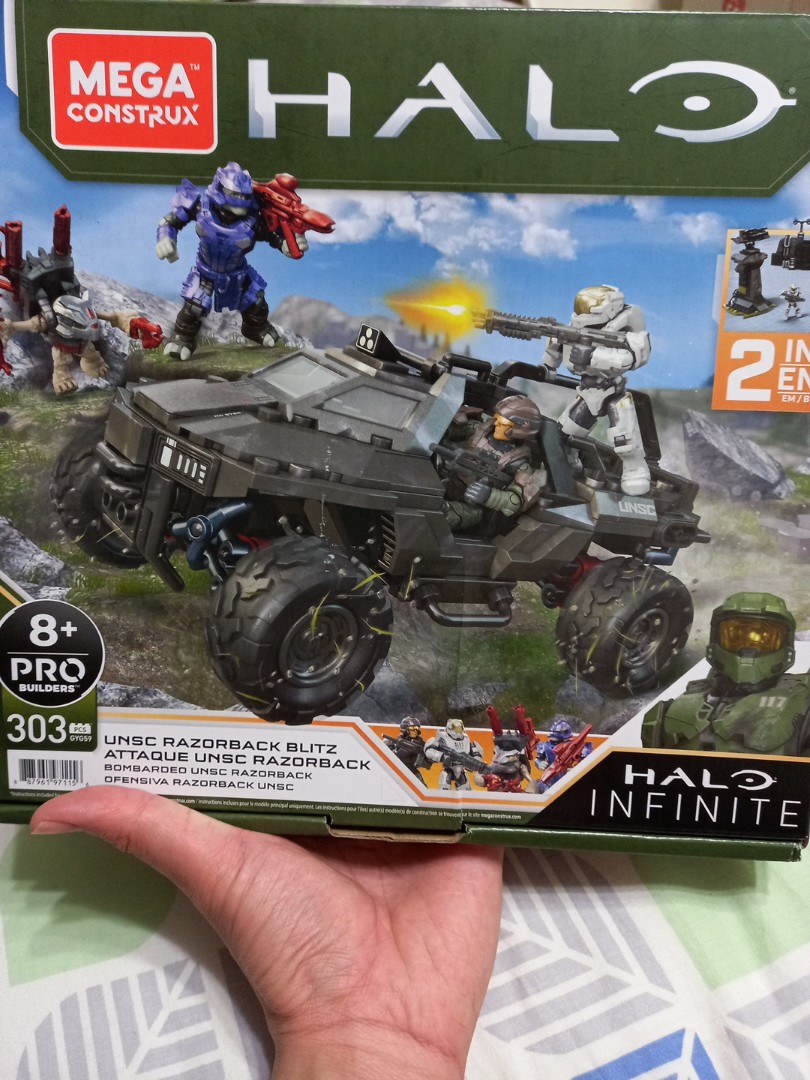 Mega Construx Halo Infinite Razorback Lego Compatible, Hobbies & Toys ...