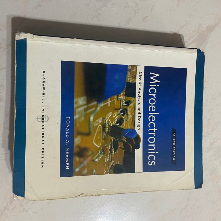 Microelectronics Circuit Analysis & Design 4/E, 書籍、休閒與玩具, 書本及雜誌, 評量練習在旋轉拍賣 Microelectronics Circuit Analysis & Design 4/E, 書籍、休閒與玩具, 書本及雜誌, 評量練習在旋轉拍賣