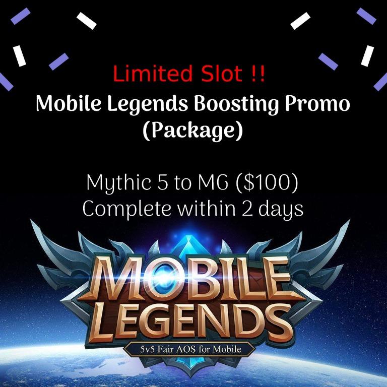Mobile Legends Boosting (ML Cheapest Boosting), Video Gaming, Gaming ...