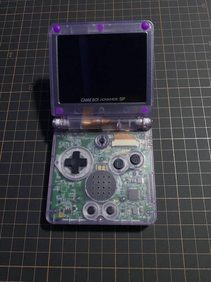 IPS modded Gameboy advance sp, Video Gaming, Video Game Consoles ...