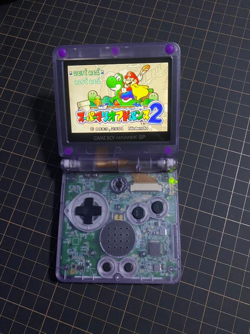 IPS modded Gameboy advance sp, Video Gaming, Video Game Consoles ...