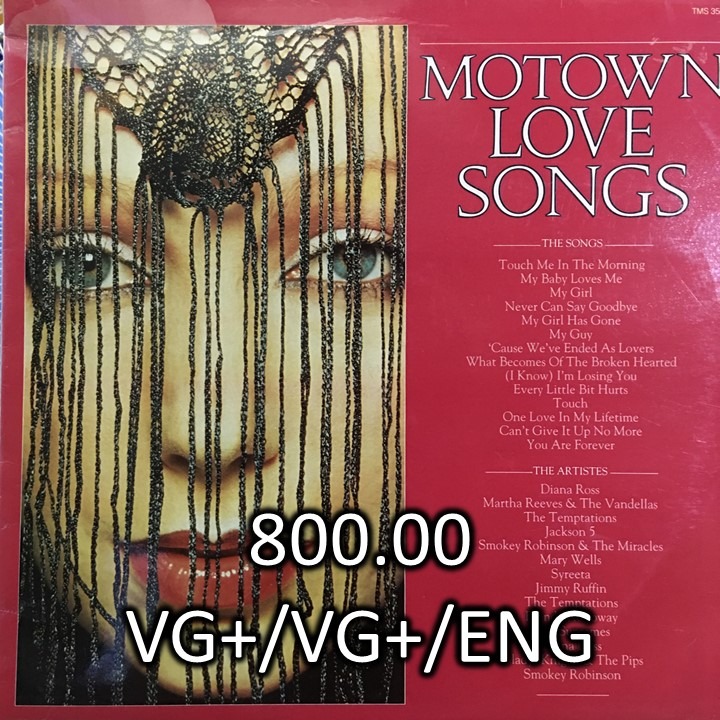 Motown Love Songs LP Vinyl Record, Hobbies & Toys, Music & Media ...