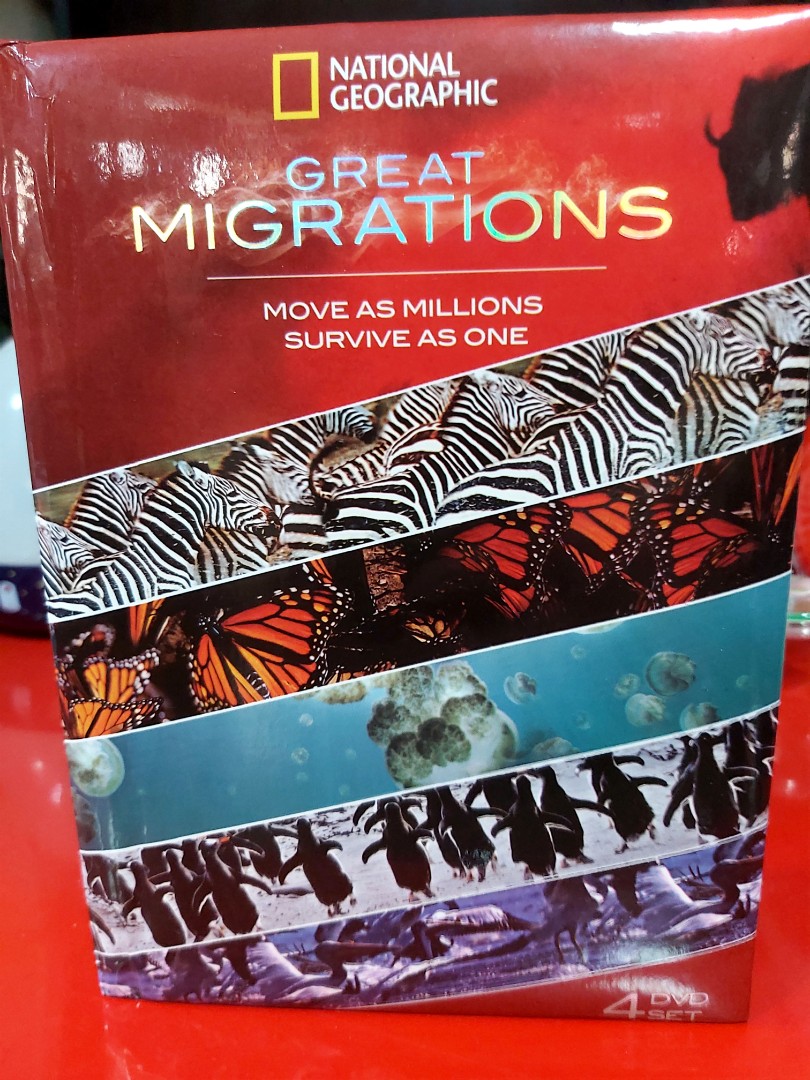 NATIONAL GEOGRAPHIC- Great Migrations 4 DVD Set, Hobbies & Toys, Music ...