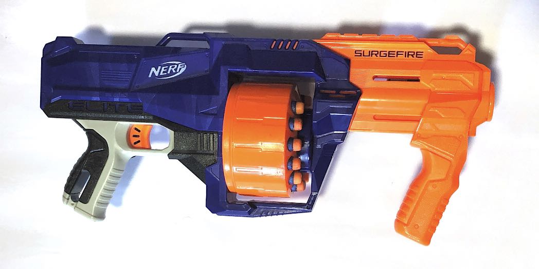 Nerf Surgefire, Hobbies & Toys, Toys & Games on Carousell
