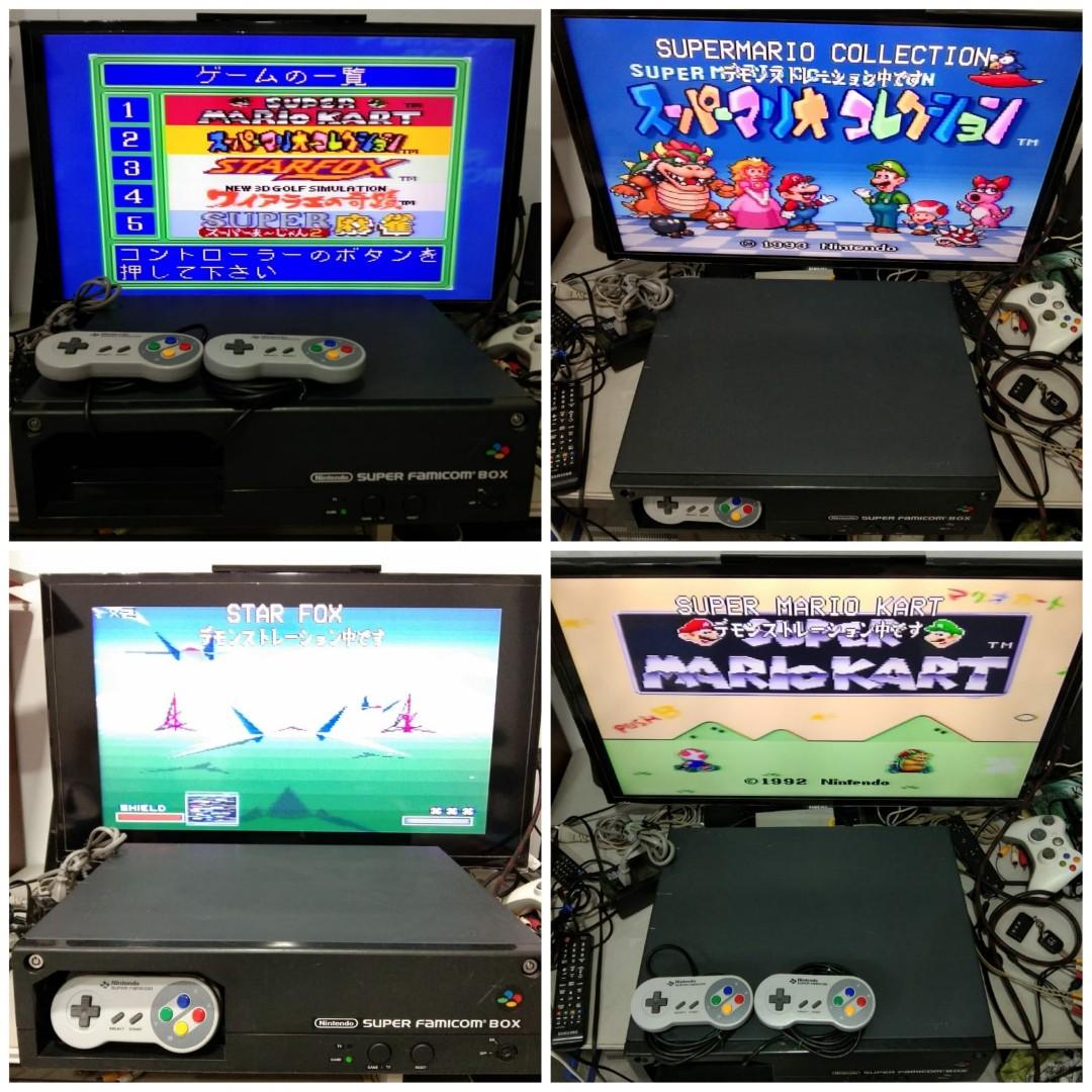 Nintendo Super Famicom Box SHVC System Console Set PSS-01, Video Gaming ...