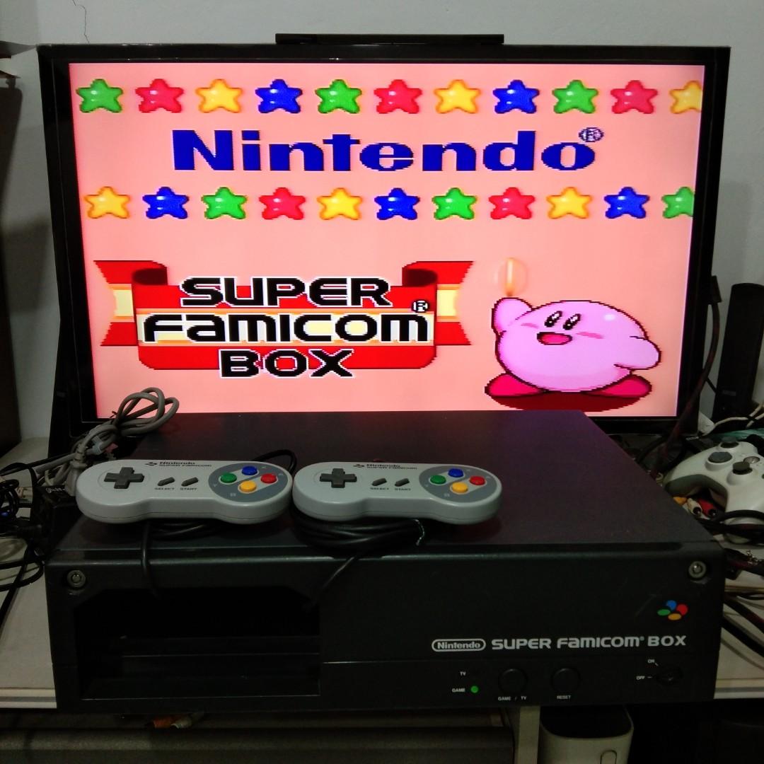 Nintendo Super Famicom Box SHVC System Console Set PSS-01, Video Gaming ...