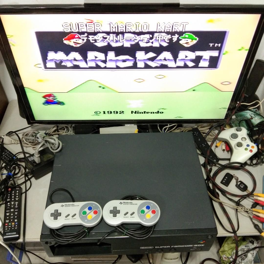Nintendo Super Famicom Box SHVC System Console Set PSS-01, Video Gaming ...